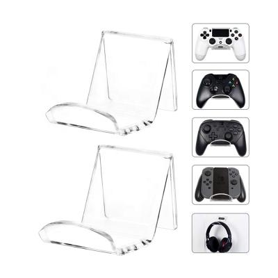 China High Quality New Design Acrylic Headset PS5 Magnetic Cards Wall Mount for Game Console Stand for sale