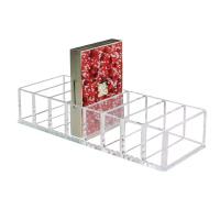 China Factory Direct Acrylic Makeup Organizer Transparent Cosmetic Storage Box Desktop Holder for Lipstick Eyeshadow Palette Jewelry for sale