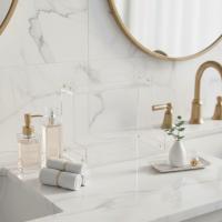 China Hot Selling Premium Double-Layer Acrylic Organizer Transparent Creative Rack for Desktop Skincare Bathroom for sale