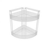 China High Quality Light Weight Kitchen Acrylic Rack for Cosmetic Storage Bathroom Desktop Perfume Skin Care Dressing Table for sale