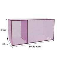 China Light Luxury Modern Minimalist Acrylic Storage Bookcase Freestanding Corner Floor Cabinet for Living Room for sale