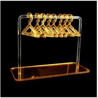 China Creative Acrylic Desktop Jewelry Organizer Earring Stand Hanger Style Necklace Holder Display Rack for sale