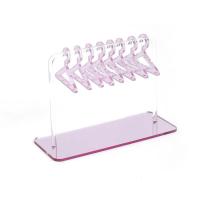 China Creative Acrylic Desktop Jewelry Organizer Earring Stand Hanger Style Necklace Holder Display Rack for sale