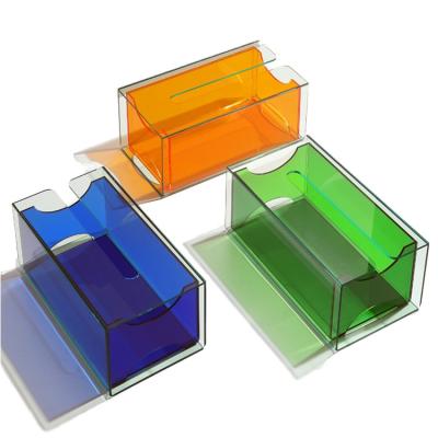 China Acrylic Transparent Tissue Napkin Storage Box Nordic Home Wedding Restaurant Hotel-Hotel Wholesale Living Room Household Items for sale