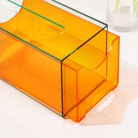 China Acrylic Transparent Tissue Napkin Storage Box Nordic Home Wedding Restaurant Hotel-Hotel Wholesale Living Room Household Items for sale