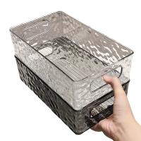 China Factory Wholesale Transparent Acrylic Cosmetics Organizing Desktop Rectangle Storage Box for Home Use for sale