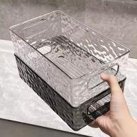 China Factory Wholesale Transparent Acrylic Cosmetics Organizing Desktop Rectangle Storage Box for Home Use for sale