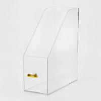 China Hot Selling Transparent Acrylic Drawer Organizer Thin Single Tier Storage Tray Clear Desktop Organizer for Home Office Vanity for sale