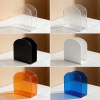 China High Transparency Tissue Box High-End Creative U-Shaped Square Towel Napkin Storage Rack for Restaurant Coffee Shop for sale