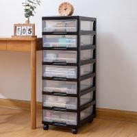 China Wholesale Modern Minimalist Style Durable and Portable PP Shell with Metal Frame Tiered Plastic Storage Cabinet for sale