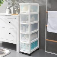 China High Quality Plastic Multi Layer Collating Drawer Storage Box Minimalist Living Room Floor Storage for A4 Paper for sale