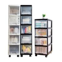 China High Quality Plastic Multi Layer Collating Drawer Storage Box Minimalist Living Room Floor Storage for A4 Paper for sale