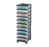 China High Quality Plastic Multi Layer Collating Drawer Storage Box Minimalist Living Room Floor Storage for A4 Paper for sale