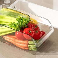 China Hot Selling Food Grade Household Food Container Kitchen Drawer Type Refrigerator Storage Box for sale
