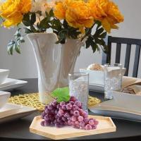 China Modern Gothic Tray Solid Wood Foldable Coffin Snack Food Fruit Tray for Kitchen Living Room for sale