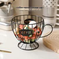 China Hot Selling Factory Custom Nordic Minimalist Style Luxury Coffee Storage Metal Rack for sale