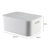 China Factory Wholesale Rectangle Plastic Organize Box for Underwear Lipstick Eyebrow Pencil Storage Kitchen Bedroom for sale
