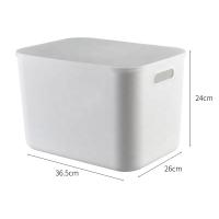 China Factory Wholesale Rectangle Plastic Organize Box for Underwear Lipstick Eyebrow Pencil Storage Kitchen Bedroom for sale