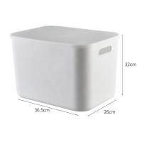 China Factory Wholesale Rectangle Plastic Organize Box for Underwear Lipstick Eyebrow Pencil Storage Kitchen Bedroom for sale