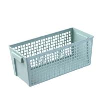 China Custom Plastic Rectangle Storage Basket for Kitchen Living Room Bath Toy Organizer Clothing Snack Storage for sale
