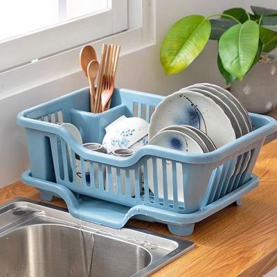 China Fabric Dish Storage Rack Drain Bowl Tray Sink Storage Rack Tableware Household Kitchen Countertop Chopsticks Filter Water for sale