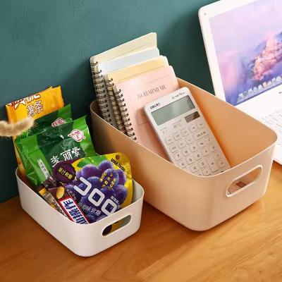China Hot Selling Custom Desktop Organizer Basket Box Cabinet Drawer Plastic Sundries Storage Box for Home for sale