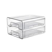China Factory Direct Sale Large Capacity Transparent Plastic Storage Box Household Rectangle Food Freshness Preservation Container for sale
