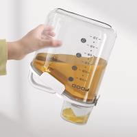 China Factory Price Large Capacity Moisture-Proof Transparent Grain Storage PP Material Measuring Cup Rice Bucket Bottle for sale