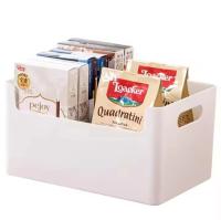 China Wholesale Price  Plastic Bathroom Toy Organizers Basket Kitchen Cabinet Pantry Classification Storage Container for sale