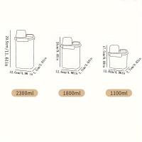China Factory OEM Transparent Airtight Large Capacity Plastic Food Storage Container Set Kitchen Storage Bins with Lid for sale