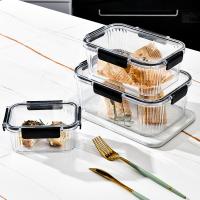 China Moisture-Proof Transparent Food Crisper Kitchen Storage Fruits Vegetables Picnics Refrigerator Crisper Category Storage for sale