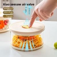 China Ultra Light Large Capacity Heat Resistant Glass Food Storage Container Microwavable Food Container Box for sale