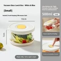 China Ultra Light Large Capacity Heat Resistant Glass Food Storage Container Microwavable Food Container Box for sale