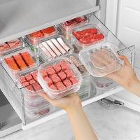 China Modern Portable Reusable Plastic Meal Prep Organizer Containers with Lids for Kitchen Frozen Food Storage for sale