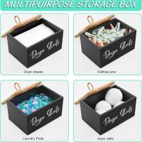 China Wooden Laundry Paper Storage Box Laundry Room Organizing and Storage Wooden Box with Lid Toilet Storage Box for sale