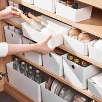China Hot Sale Plastic Divider Sundry Storager Household Space-Saving White Drawer Organizer for Cabinet for sale