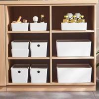 China New Popular Single-layer Plastic Kitchen Portable Waterproof Durable Bedroom Household Cabinet Storage Box for sale