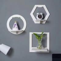 China High Quality Wall Organizer Floating Storage Shelves Wall Mounted Flower Pot Holder Racks for Living Room Bedroom for sale