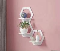 China High Quality Wall Organizer Floating Storage Shelves Wall Mounted Flower Pot Holder Racks for Living Room Bedroom for sale