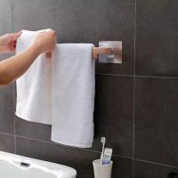 China High Quality Factory OEM Wall Mounted Shelf Floating No Drilling Towel Organize Rack for Bathroom for sale