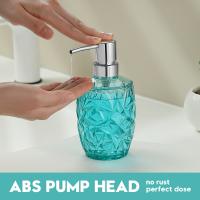 China Acrylic Hand Sanitizer Bottle for Bathroom Lotion Bottle Kitchen Dishwashing Liquid Hand Cream Soap Dispenser Bottle for sale