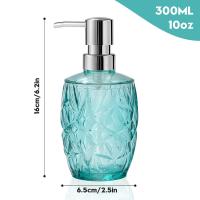 China Acrylic Hand Sanitizer Bottle for Bathroom Lotion Bottle Kitchen Dishwashing Liquid Hand Cream Soap Dispenser Bottle for sale