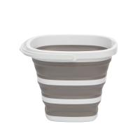 China High Quality Portable Folding Children's Outdoor Fishing & Travel Multi-Purpose Bucket Silicone Plastic Water Bucket for sale