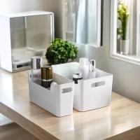 China Hot Selling Plastic Desktop Cosmetic Food Storage Box Bedroom Bathroom Kitchen Drawer Organizer for  Food Cosmetic for sale