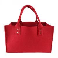 China Felt Portable Shopping Bag Big Easy Toy Snack Storage Bag Advertising Gift Satchel logo Customization for sale