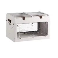 China Large Capacity Household Transparent Outdoor Convenient Folding Storage Box for Vehicle Use for sale
