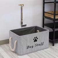 China Wholesale Inventory Multi-Use Felt Storage Basket for Pet Toys Laundry Home Organization for sale