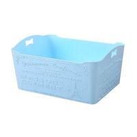 China Customized Large European Storage Basket Paris Eiffel Tower Relief Design for Clothing Organizer for sale