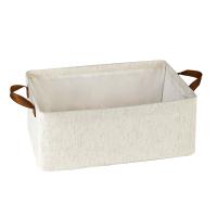 China Cotton and Linen Clothing Storage Box Home Goods Storage Basket Home Daily Clothing Storage Artifact Organizer Baskethoes for sale