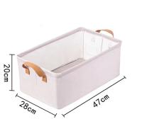 China Cotton and Linen Clothing Storage Box Home Goods Storage Basket Home Daily Clothing Storage Artifact Organizer Baskethoes for sale